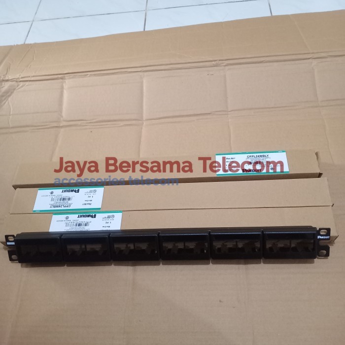 Jual Blank patch panel 24port Panduit CPPL24WBLY/blank panel panduit kosong | Shopee Indonesia