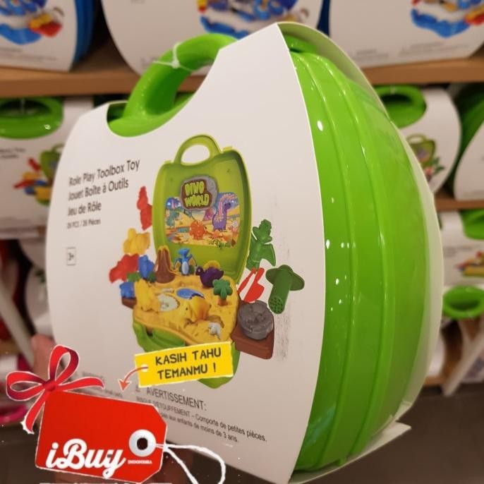 Jual MINISO ROLE PLAY PLAY DOH LILIN MALAM TOOLBOX TOY MAINAN ANAK 26 ...