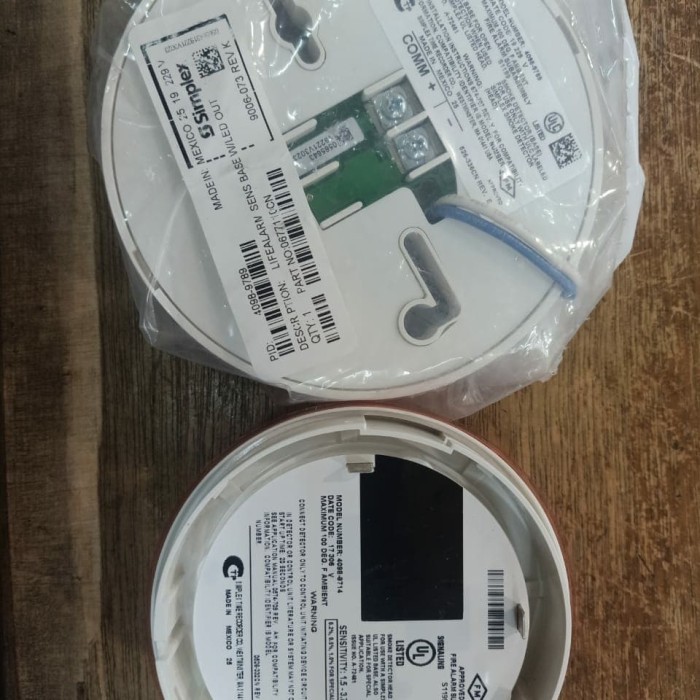 Jual Smoke Detector Simplex Tipe:4098-9714 Adress + Base Murah | Shopee ...