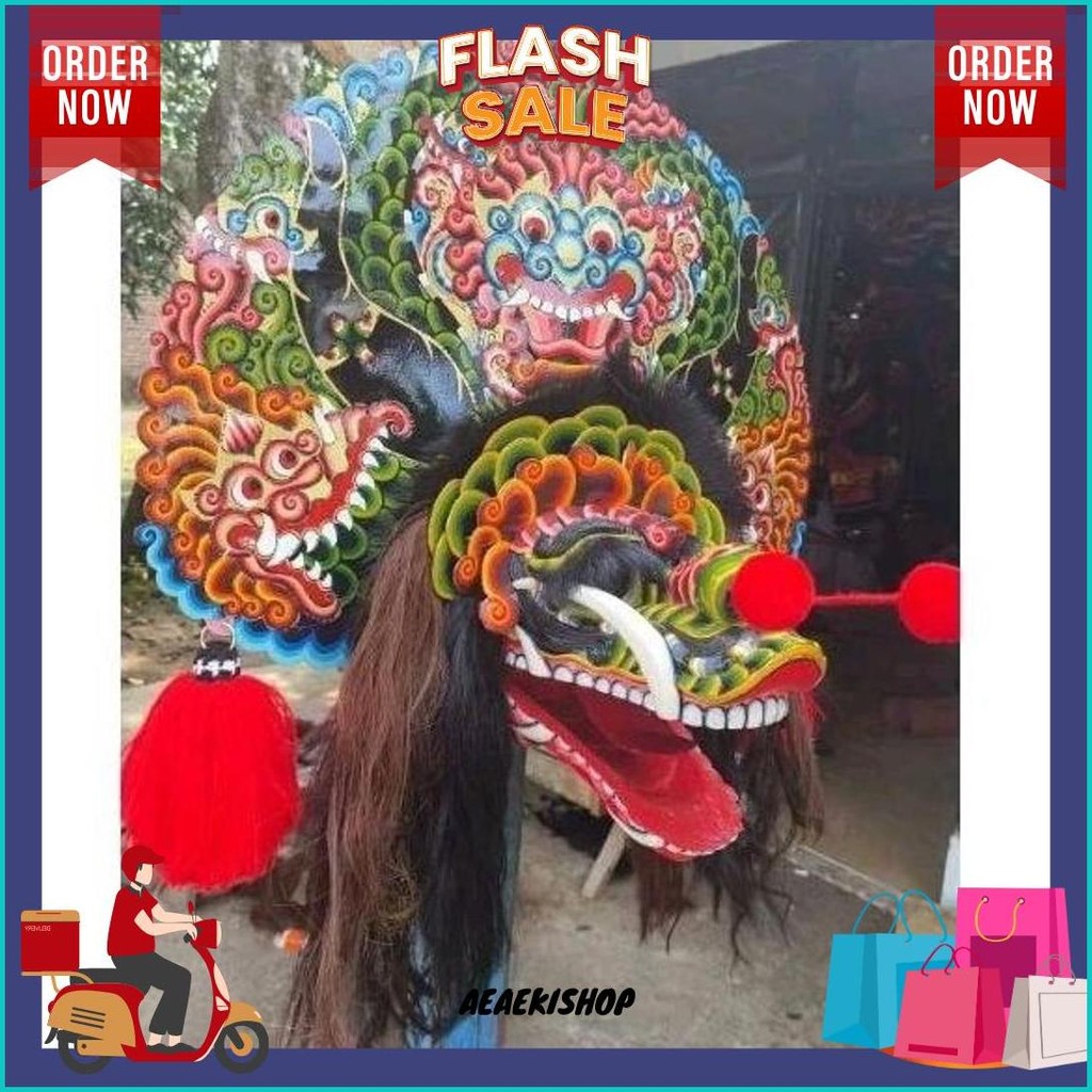 Jual Mainan Tradisional Barongan Telon|Barongan Devil|Barongan Anak ...