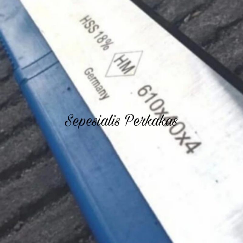 Jual Pisau Planer Baja hss 610x40x4mm Mata Pisau Serut Kayu 61cm 610mm ...