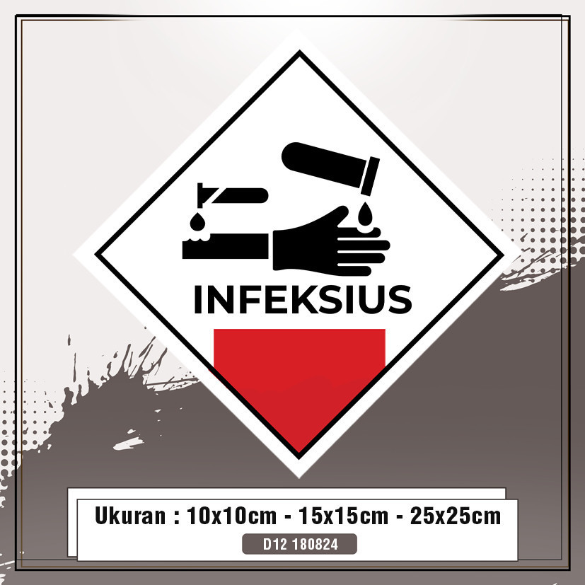 Jual Stiker Label Tanda Simbol Limbah B3, Bahan Berbahaya dan Beracun ...