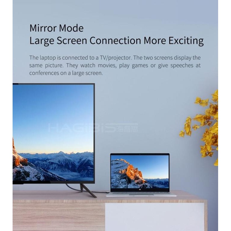 Jual Original Hagibis Hdmi-Compatible Cable 4K Hd Hdmi 2.0 1Meter | Shopee Indonesia