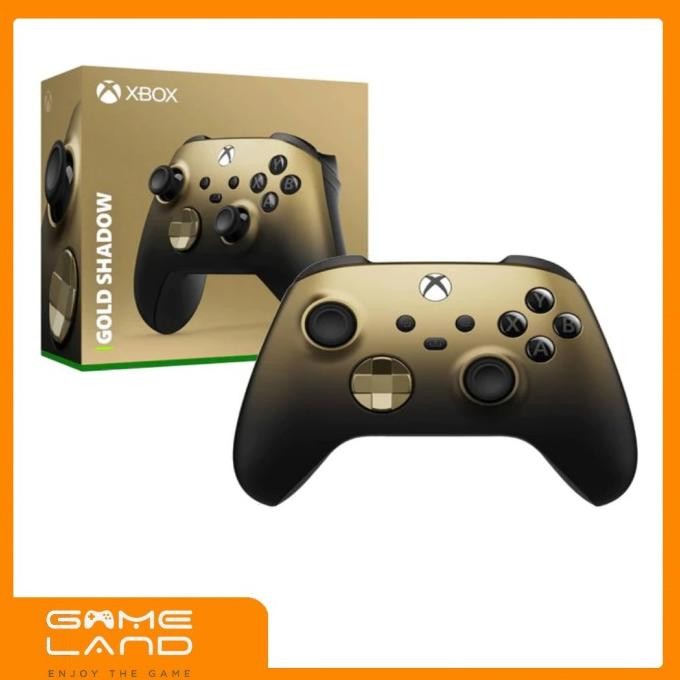 Jual Original Xbox Wireless Controller Gold Shadow Special Edition Stick | Shopee Indonesia
