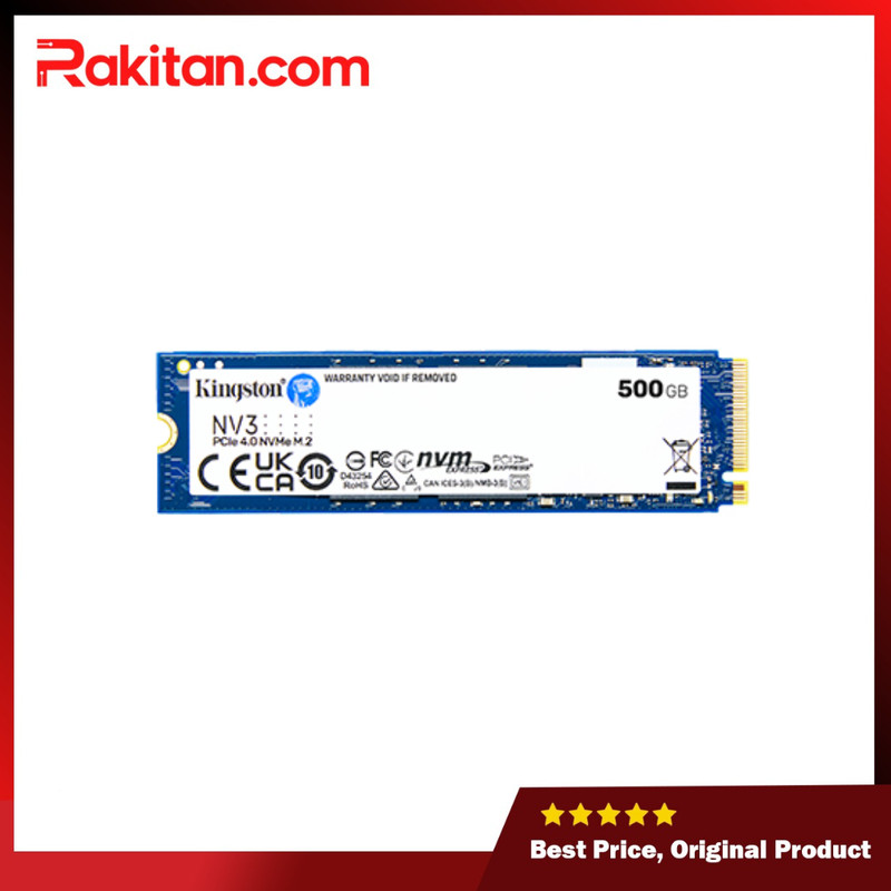 Jual Kingston SSD NV3 M.2 NVMe 500GB PCIe PCIe 4.0 x4 - SNV3S/500G | Shopee Indonesia