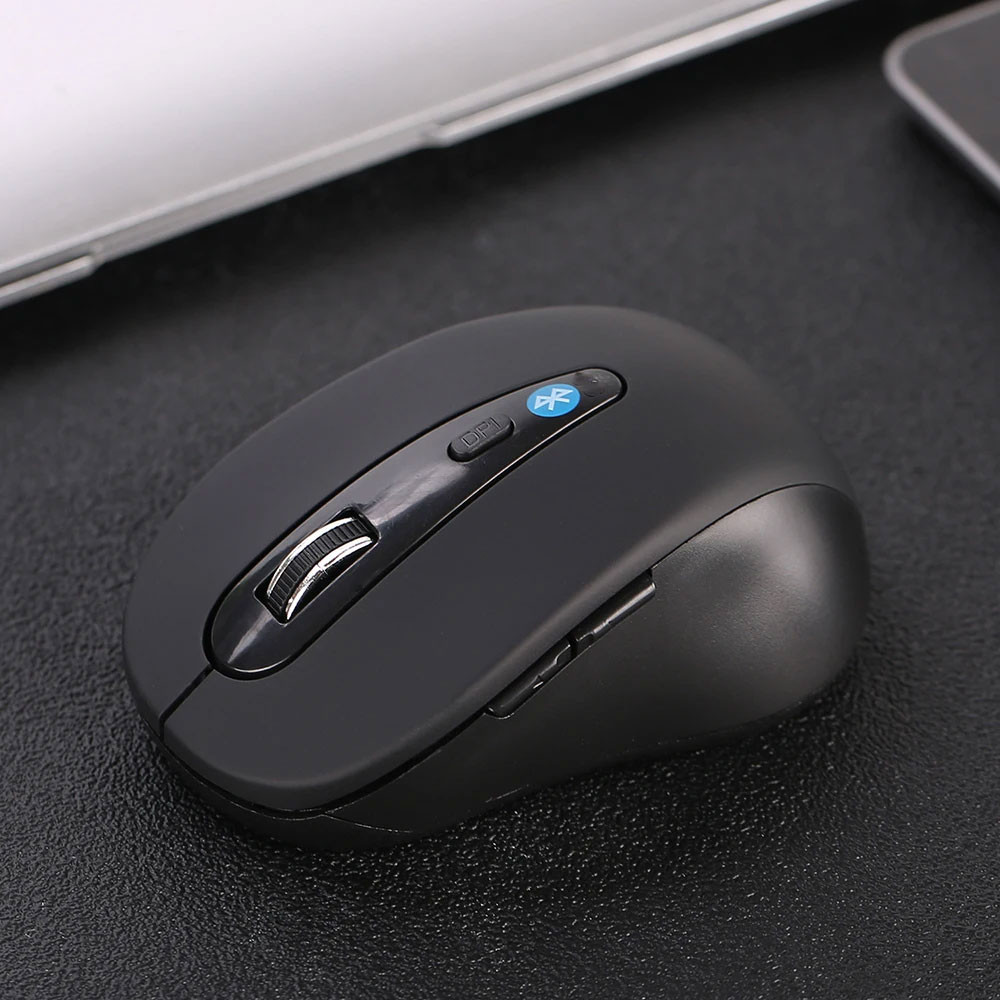 Jual mouse wireless minimalis Taffware Mouse Bluetooth 5.2 Optical 1600 ...