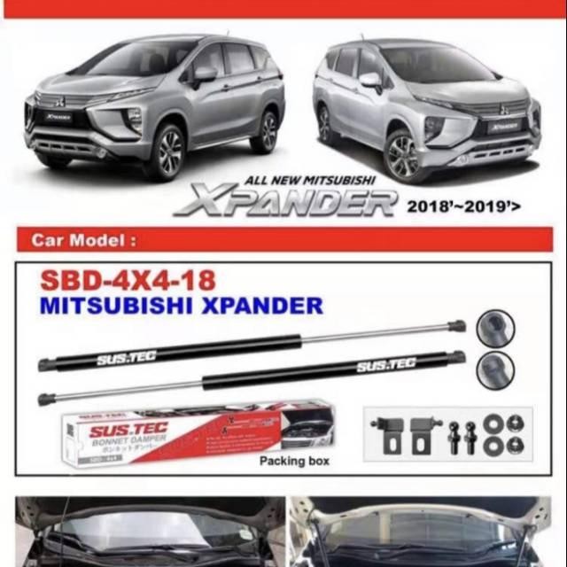 Jual Mitsubishi Xpander / All New Livina Engine Hood Damper Sustec ...