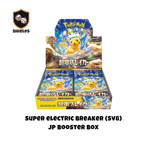 Jual Pokemon TCG Japan - Super Electric Breaker SV8 Booster Box Sealed ...