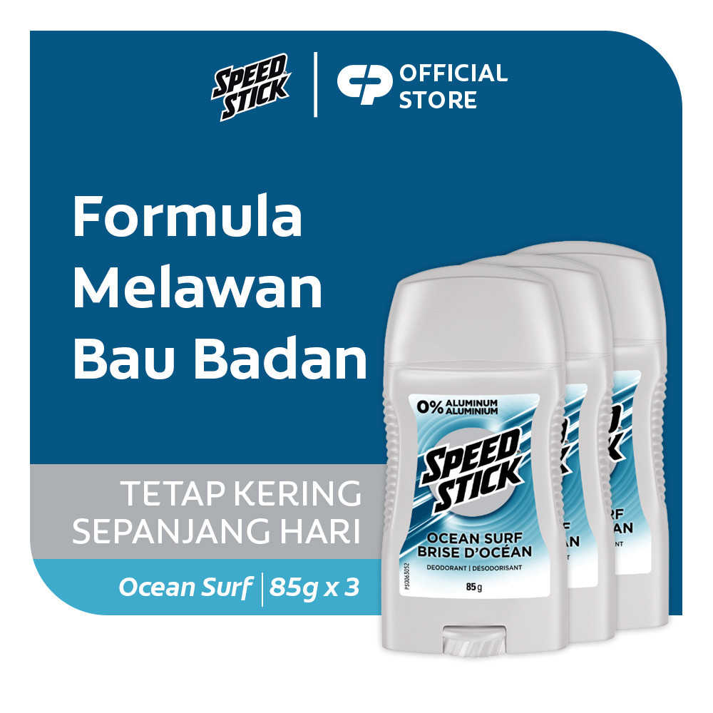Jual Men Speed Stick Ocean Surf 85g Deodorant For Men - Deodoran Pria ...