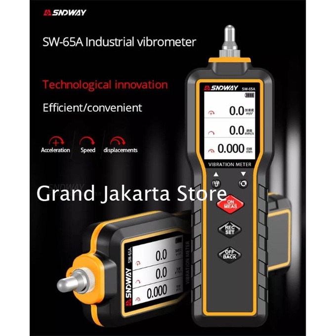 Jual Vibration Meter SW-65A SNDWAY Gauge Tester SW-65A Vibrometer ...