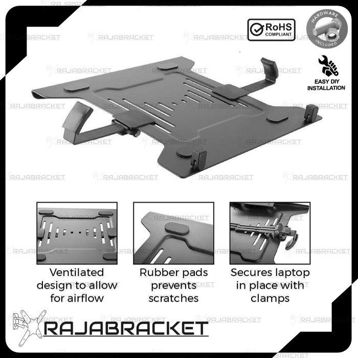 Jual Tray Laptop / Laptop Mount / Bracket Monitor Laptop | Shopee Indonesia