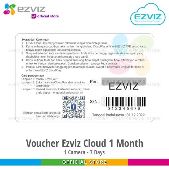 Jual Ezviz Cloudplay Data Safety Secure Storage Service | Shopee Indonesia