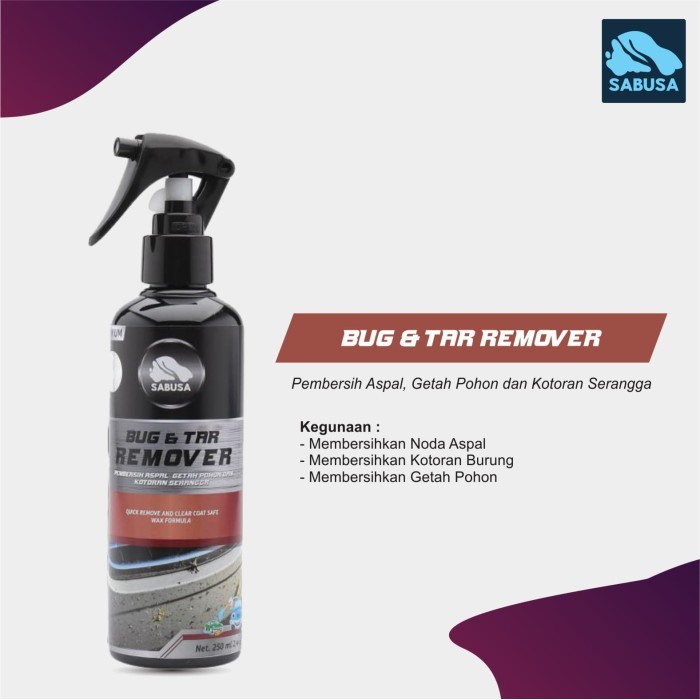 Jual BUG & TAR REMOVER PEMBERSIH ASPAL GETAH POHON KOTORAN SERANGGA BODY | Shopee Indonesia