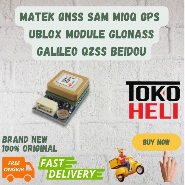 Jual Matek GNSS SAM M10Q GPS Ublox Module GLONASS Galileo QZSS BeiDou ...