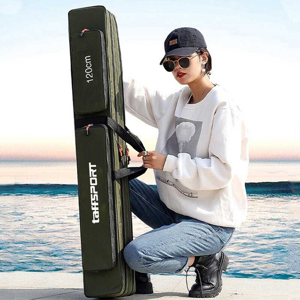 Jual TECNOPRO - TaffSPORT Tas Pancing Tiga Layer Waterproof Fishing Rod ...