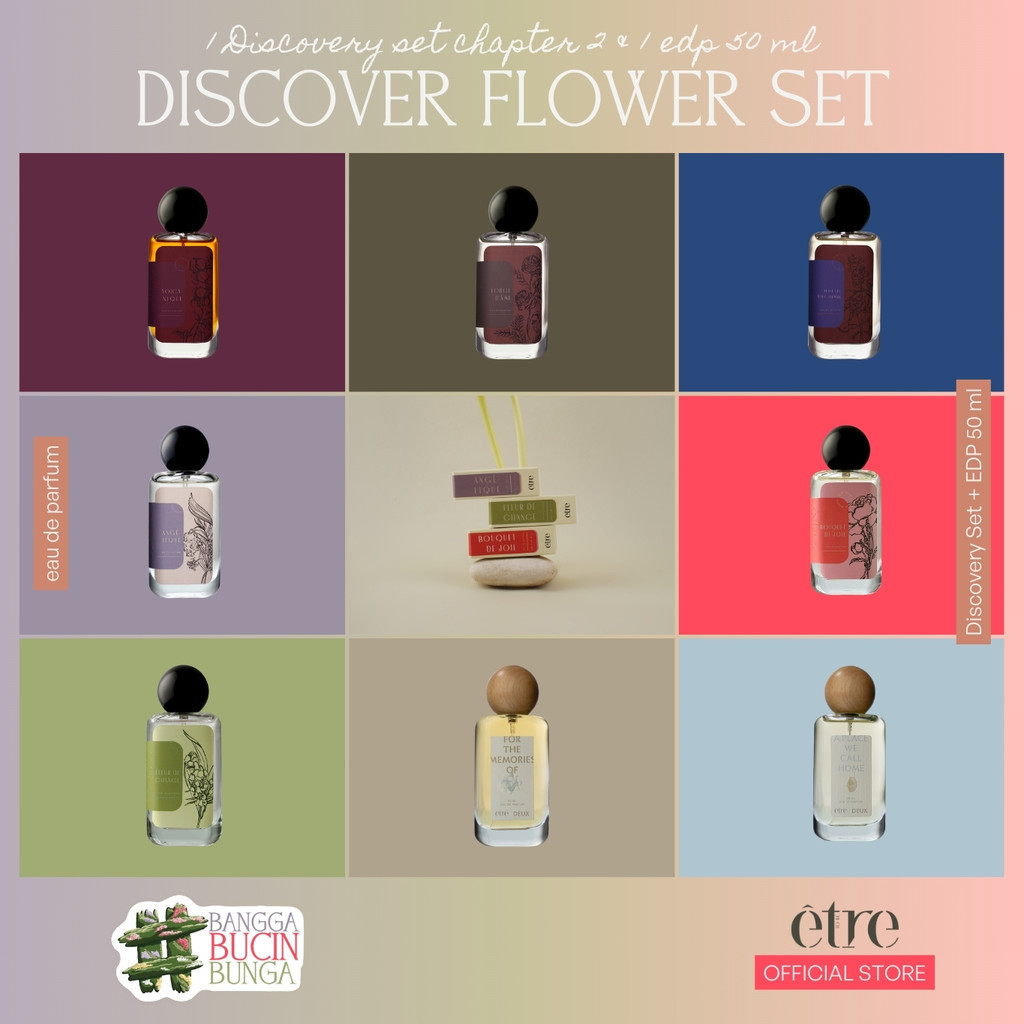 Jual Etre Parfums - Discover Flower Set | Shopee Indonesia