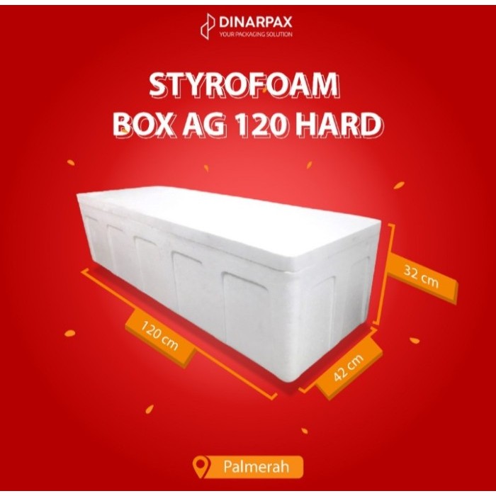 Jual STYROFOAM BOX AG120 LOGO GARUDA / AG 120 GARUDA HARD / CARGOBOX ...