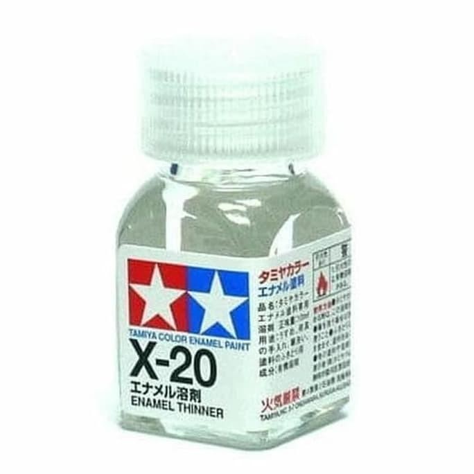Jual Original Tamiya Enamel Thinner X20 10Ml Panel Line Gundam Model ...