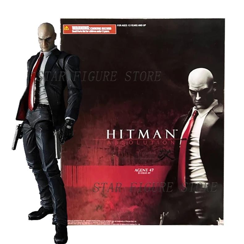 Jual Play Arts Hitman Codename 47 Action Figure Pa Agent 47 Figurine ...