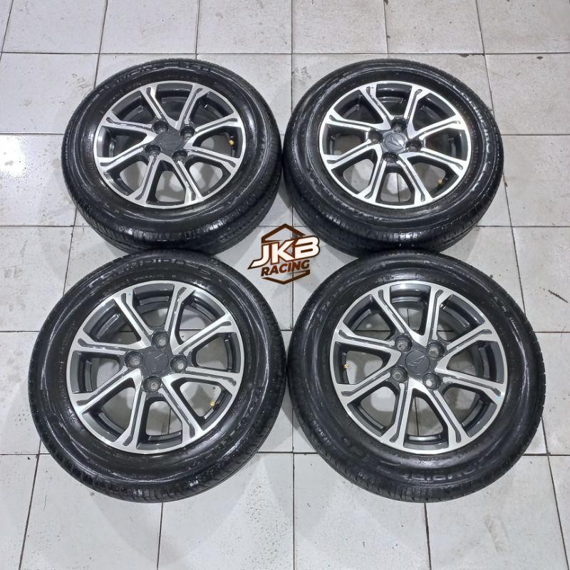 Jual Velg Original Standar New Sigra Ring 14X5 Pcd 4X100 + Ban Champiro 175/65 R14 | Shopee ...
