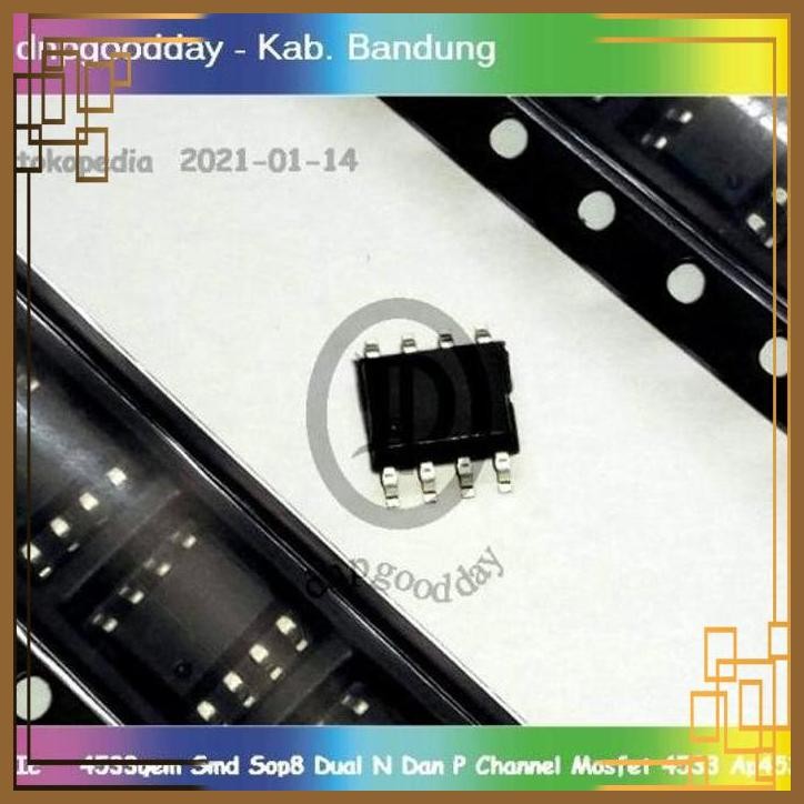 Jual [DNP] IC 4533GEM SMD SOP8 DUAL N DAN P CHANNEL MOSFET 4533 AP4533 APM4533 | Shopee Indonesia