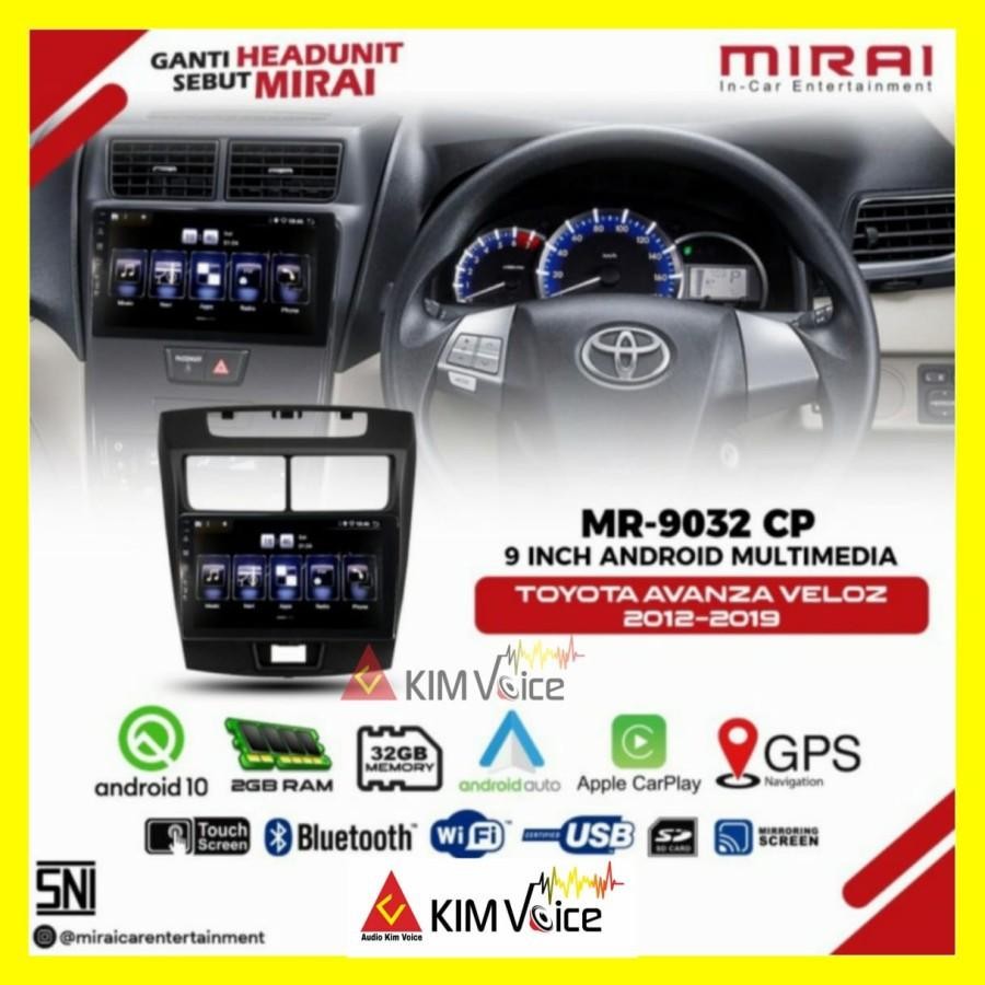 Jual Head Unit Android Mirai 9 Inch Oem New Avanza / Xenia 2012-2018 ...