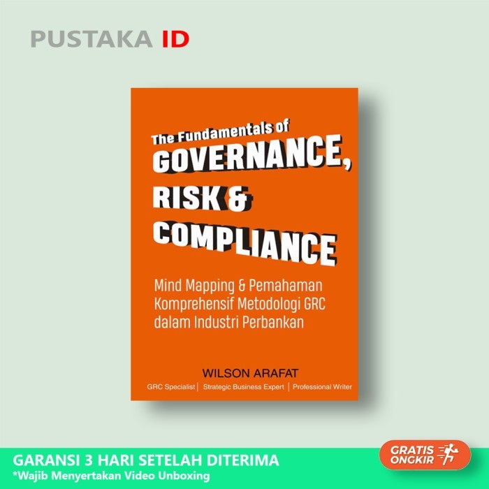 Jual BUKU THE FUNDAMENTALS OF GOVERNANCE, RISK DAN COMPLIANCE, MIND MAPPING | Shopee Indonesia