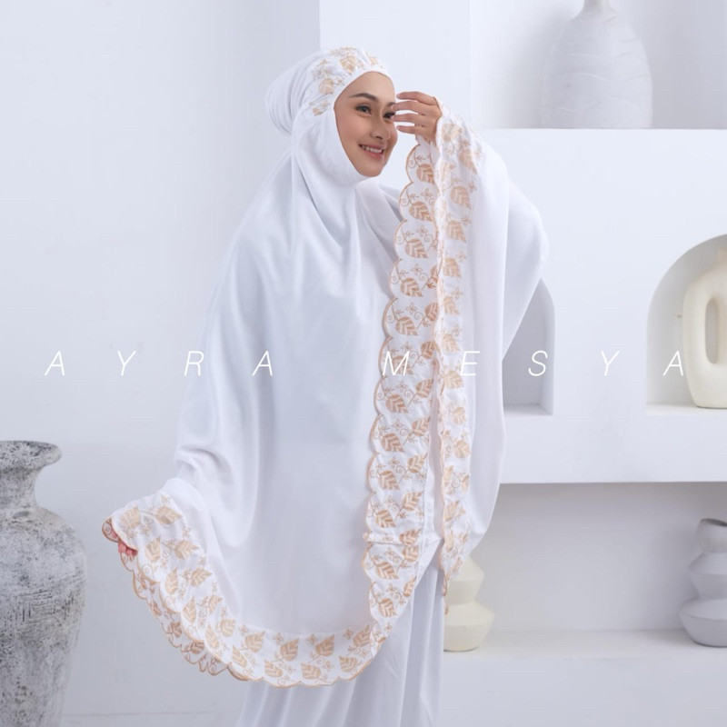 Jual Mukenna Sholat Mungkena Premium Mukna Adem Nyaman Mukens ...