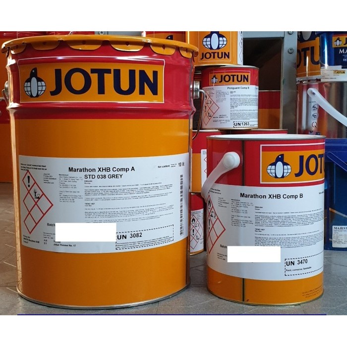 Jual JOTUN CAT EPOXY / MARATHON XHB GREY 15 LITER | Shopee Indonesia