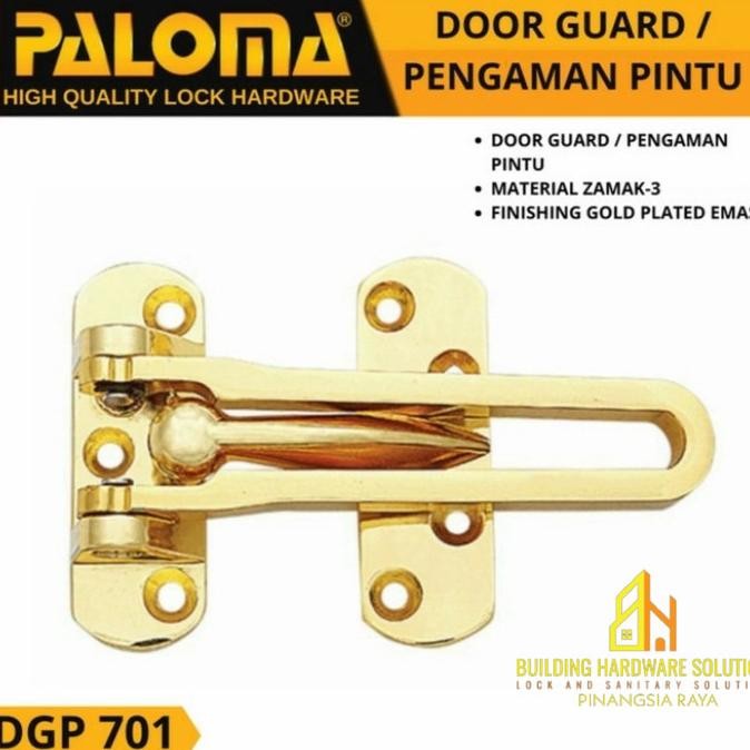 Jual Penahan Pengaman Pintu Rumah Dgp701 Door Guard Paloma Kuning Gold ...