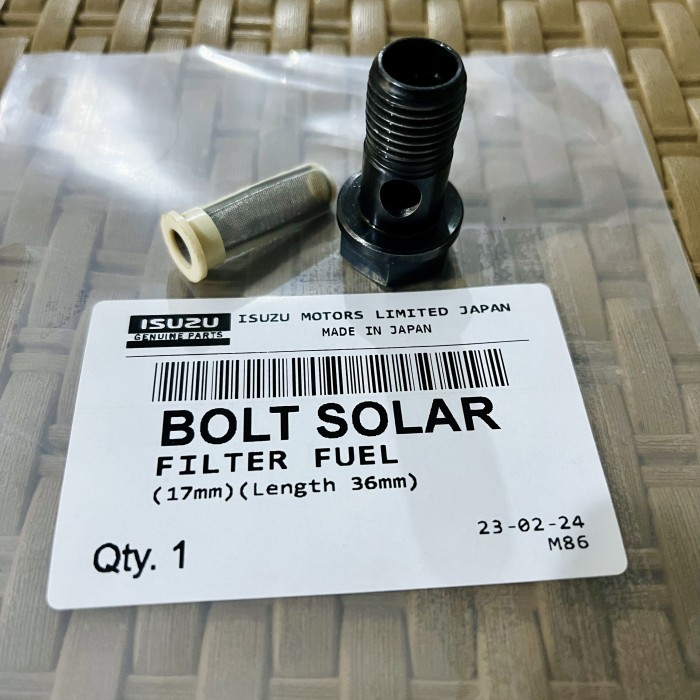 Jual Baut Solar Bolt Solar + Saringan Solar Original ISUZU TRAGA ELF ...