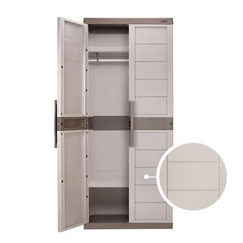 Jual ARISA - CA 202A / CA 202 | LEMARI PLASTIK JUMBO MODERN | LEMARI PAKAIAN 2 PINTU RAK HANGER ...