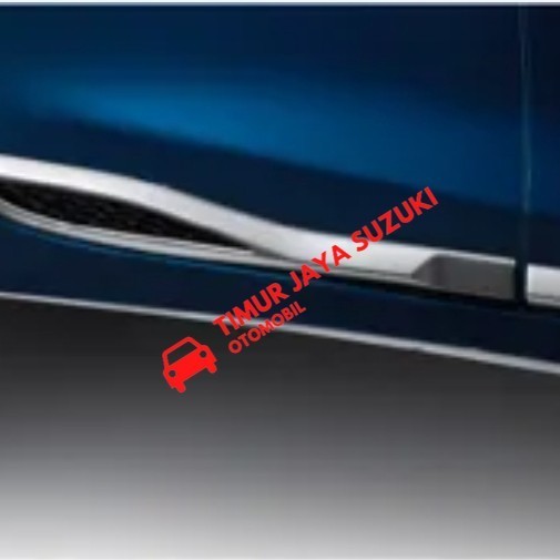 Jual Body side moulding with black insert Baleno 2022-2023 asli SGA | Shopee Indonesia