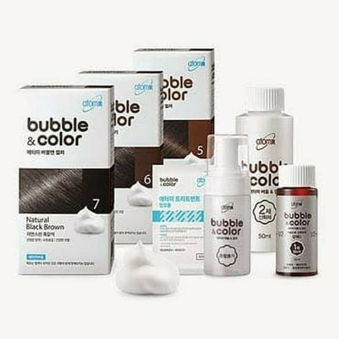 Jual Atomy Bubble Color Cat / Pewarna Rambut Original Korea | Shopee ...