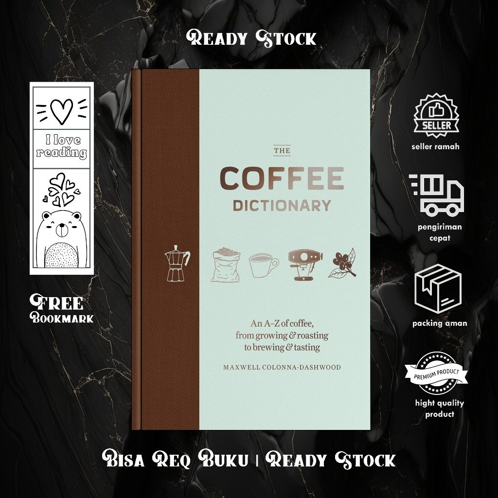 Jual The Coffee Dictionary by Maxwell Colonna Dashwood (English ...