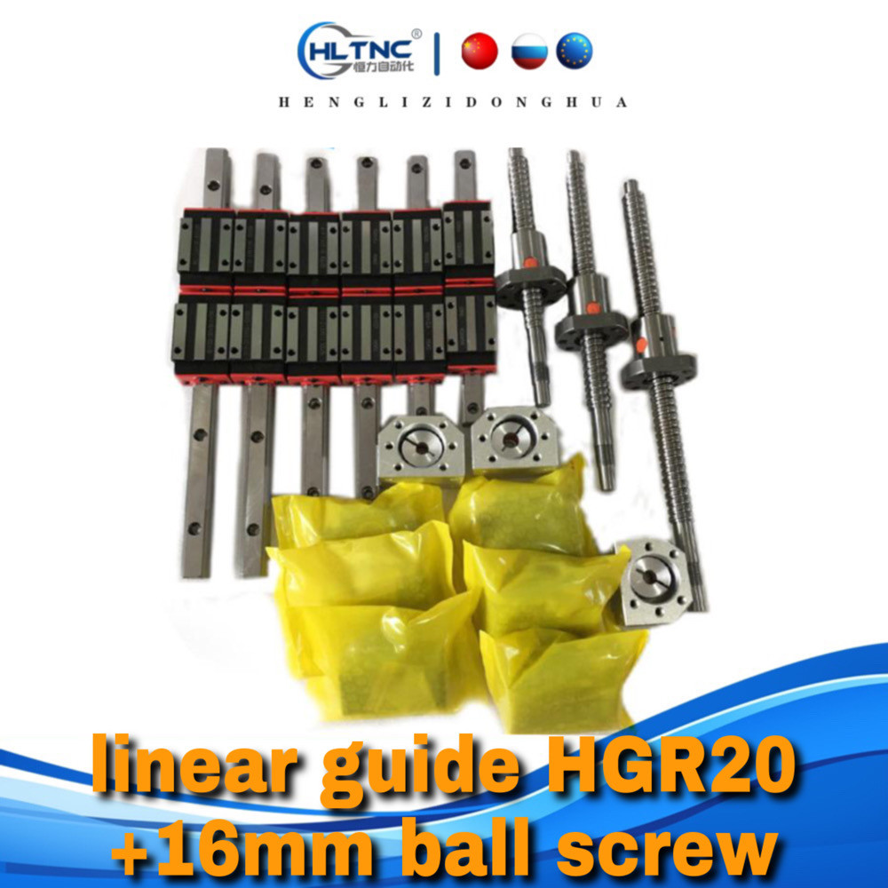 Jual CNC router 3 axis 4axis CNC guide 20mm linear square rails ...