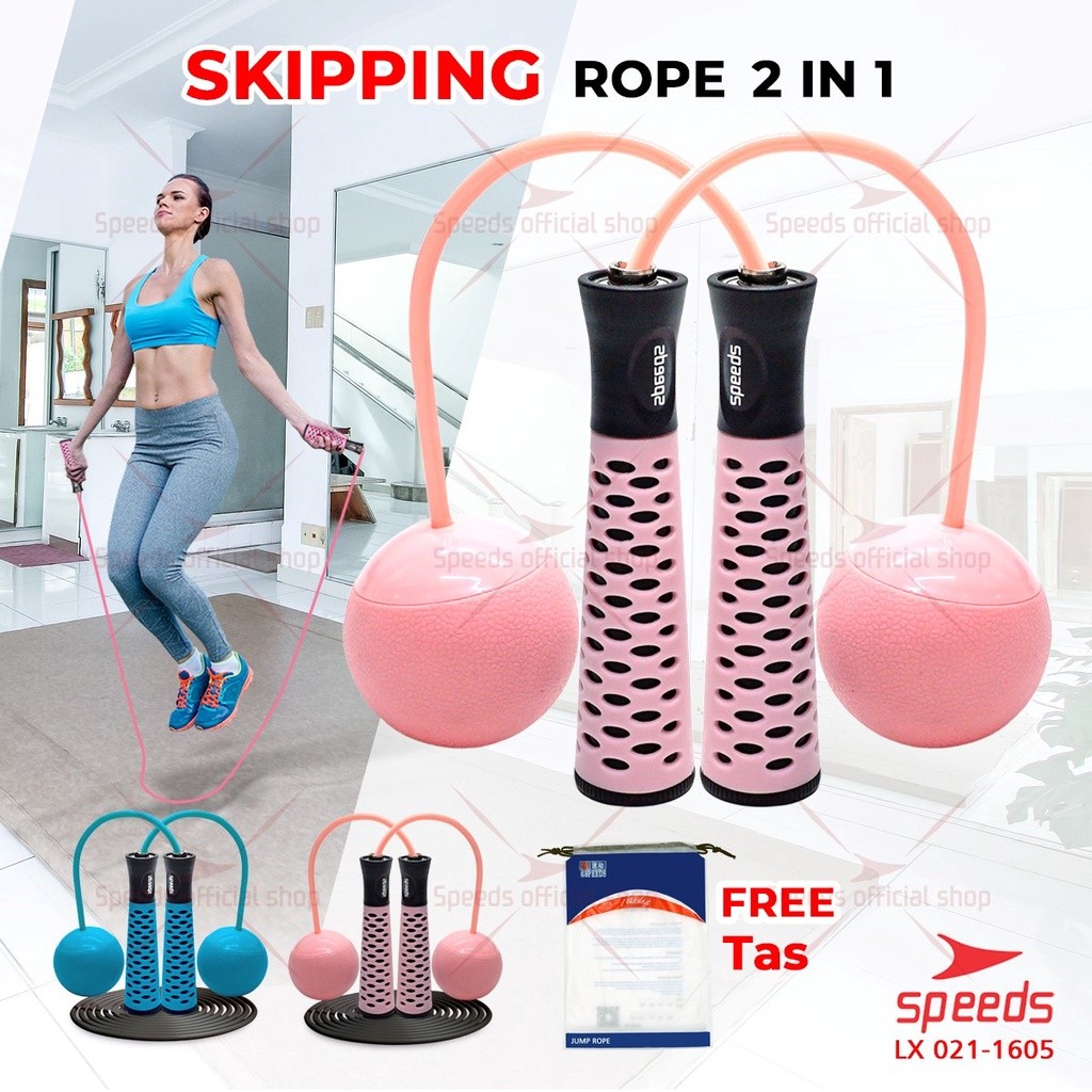 Jual SPEEDS Skipping Lompat Tali Kansen Loncat Tali Digital Jump Rope ...