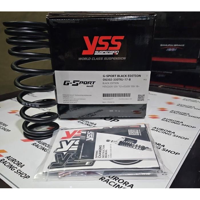 Jual Shockbreaker Yss G Sport Smooth 330 Mm Black Honda Stylo 160 ...