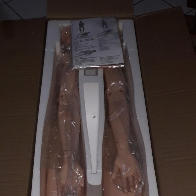 Jual manekin phantom alat peraga manusia full body utuh guan long ...