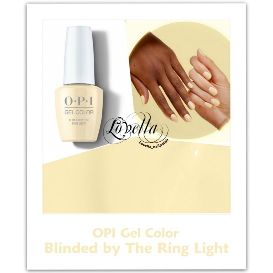 Jual OPI Gel Color Blinded By The Ring Light - Me Myself Collection ...