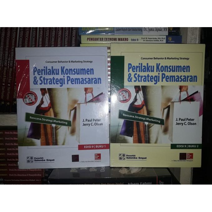 Jual Paket Buku Ori Perilaku Konsumen & Strategi Pemasaran Edisi 9 Buku 1&2 Langsung Order ...