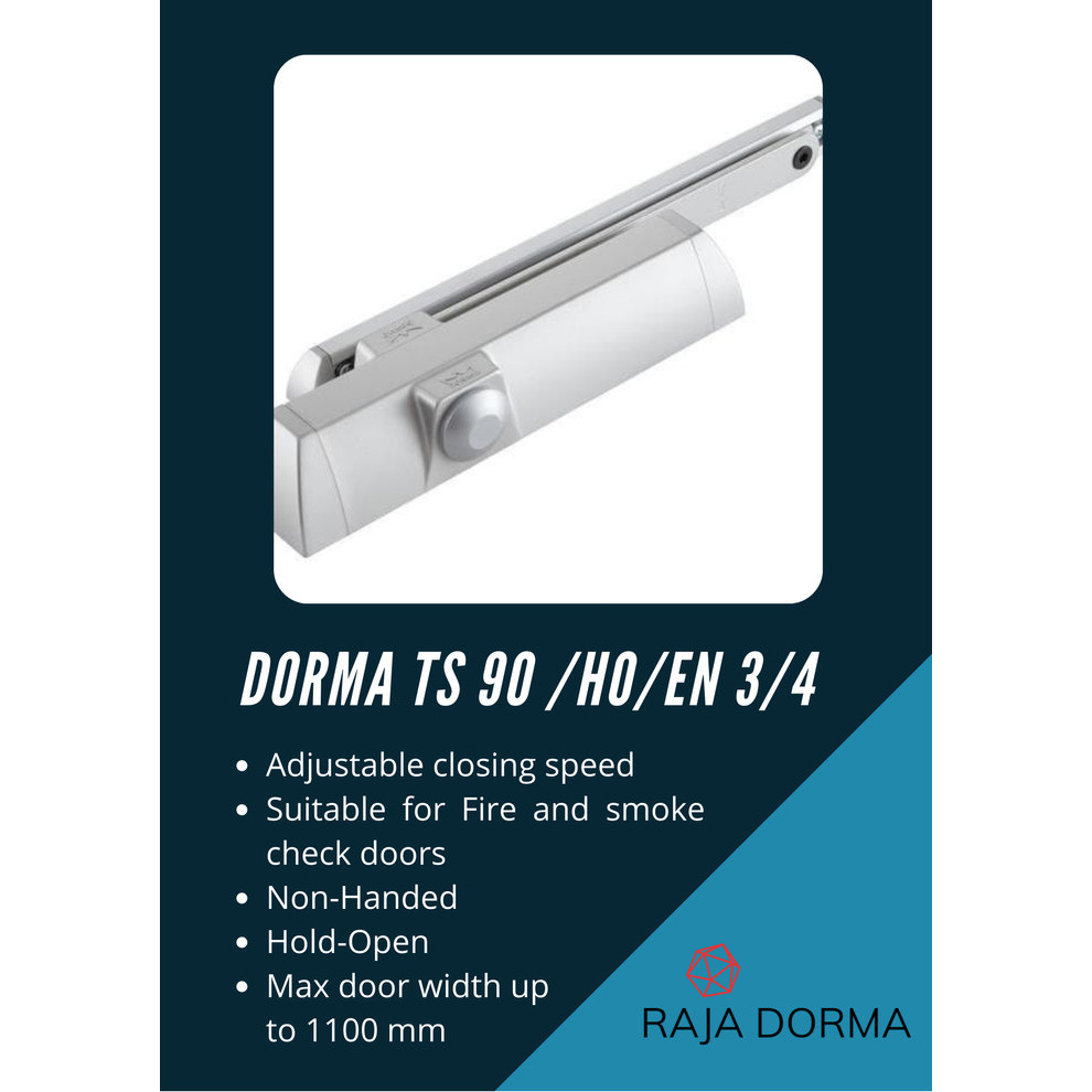 Jual Dorma Door Closer Ts 90 En 3/4 Hold Open Dormakaba Ts90 En3/4 Ho ...