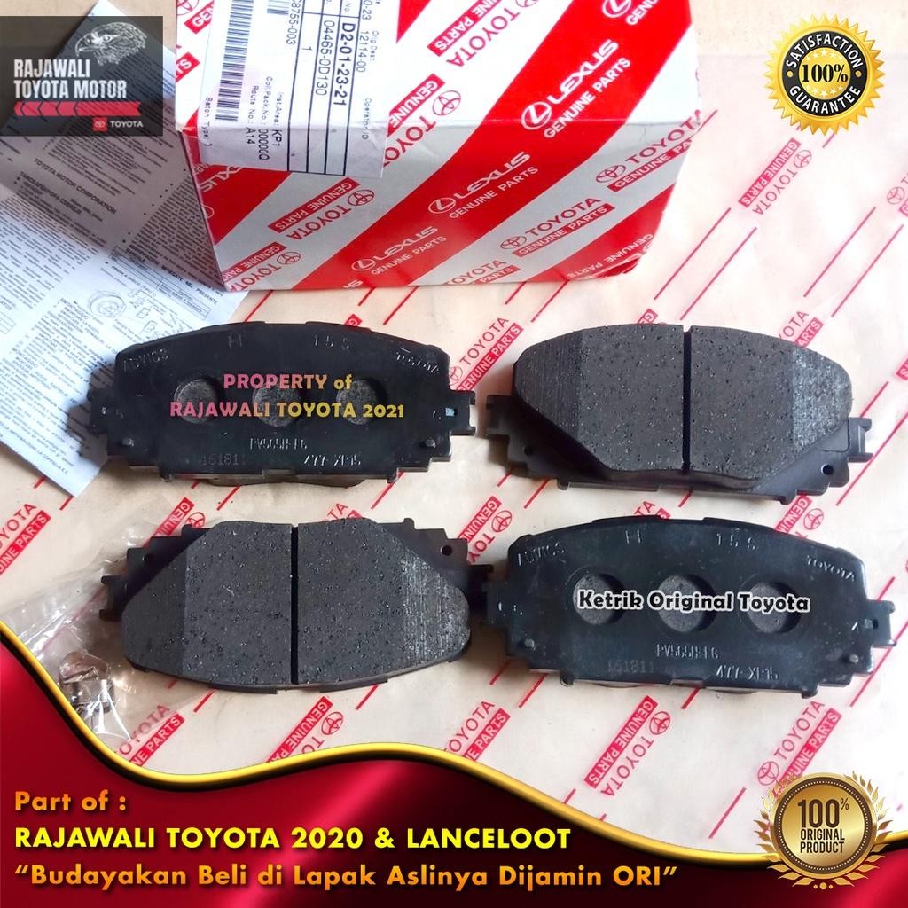 Jual Kampas Rem Depan Yaris Type S & Vios Tipe G Gen2 2007-2016 Brake Pad Kit New Brakepad ...