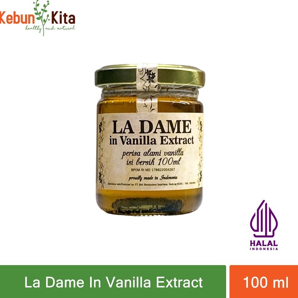 Jual La Dame in Vanilla Halal Vanilla Extract 100 ml | Shopee Indonesia