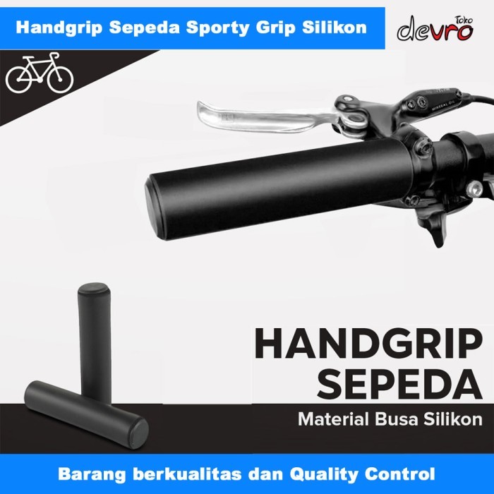 Jual Hand Grip Handgrip Sepeda Sporty Bike Handlebar Grip Bahan Silikon ...