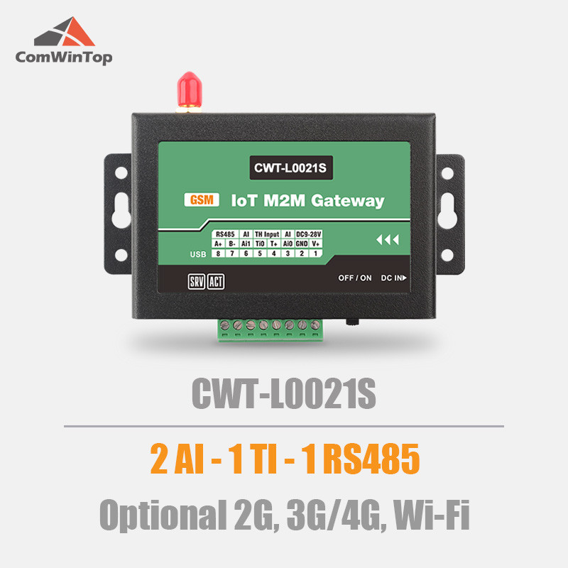 Jual CWT-L0021S 2Ai 1Ti RS485 Modbus Gprs 3G 4G Wifi Rtu Modem | Shopee ...