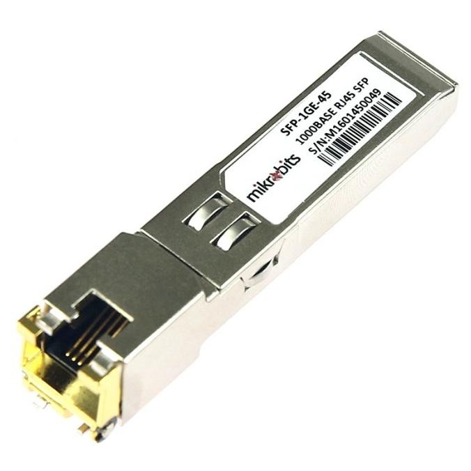 Jual Mikrobits Sfp-1Ge-45 , Sfp Transceiver Gigabit ( Rj45 ) Mikrotik ...