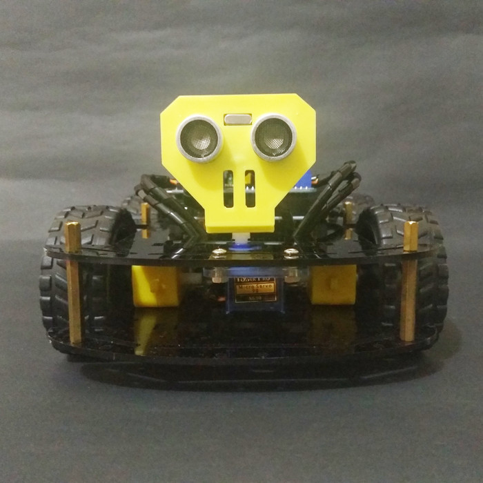 Jual Smart Car Arduino - Robot Car Avoid Obstacle 4WD + Source Code Program | Shopee Indonesia