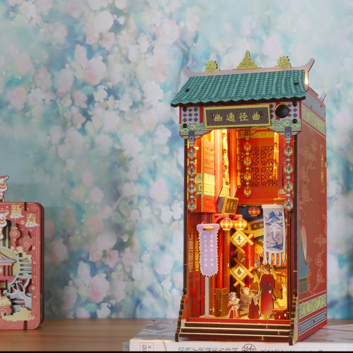 Jual BEV 3D book nook / 3D DIY wooden book / 3D puzzle kayu / 3D ...