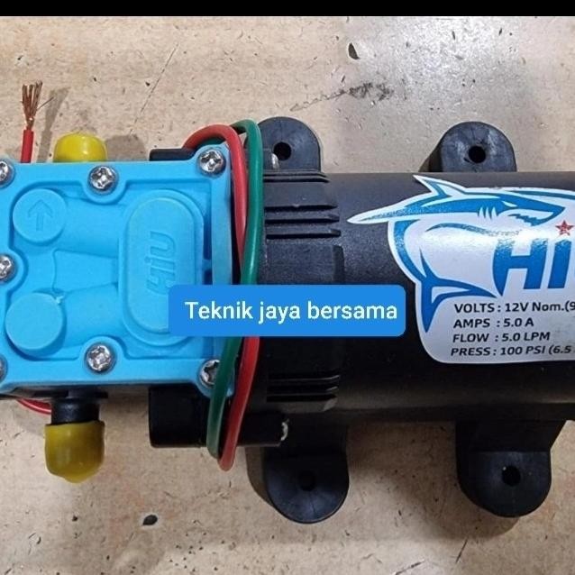Jual Dinamo Hiu Pompa Dc 12V 5A 100Psi original | Shopee Indonesia